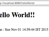 Jsp Hello World Program Tutorial With Eclipse And Tomcat Server Code2care